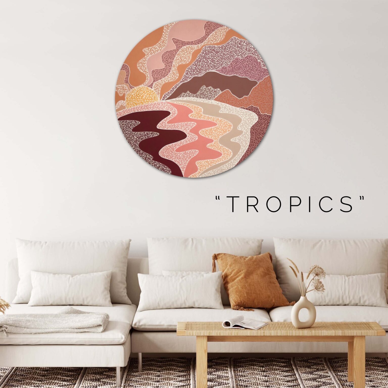 TROPICS - Unique & Original Hand Painted Artworks | Nikki Silk ...