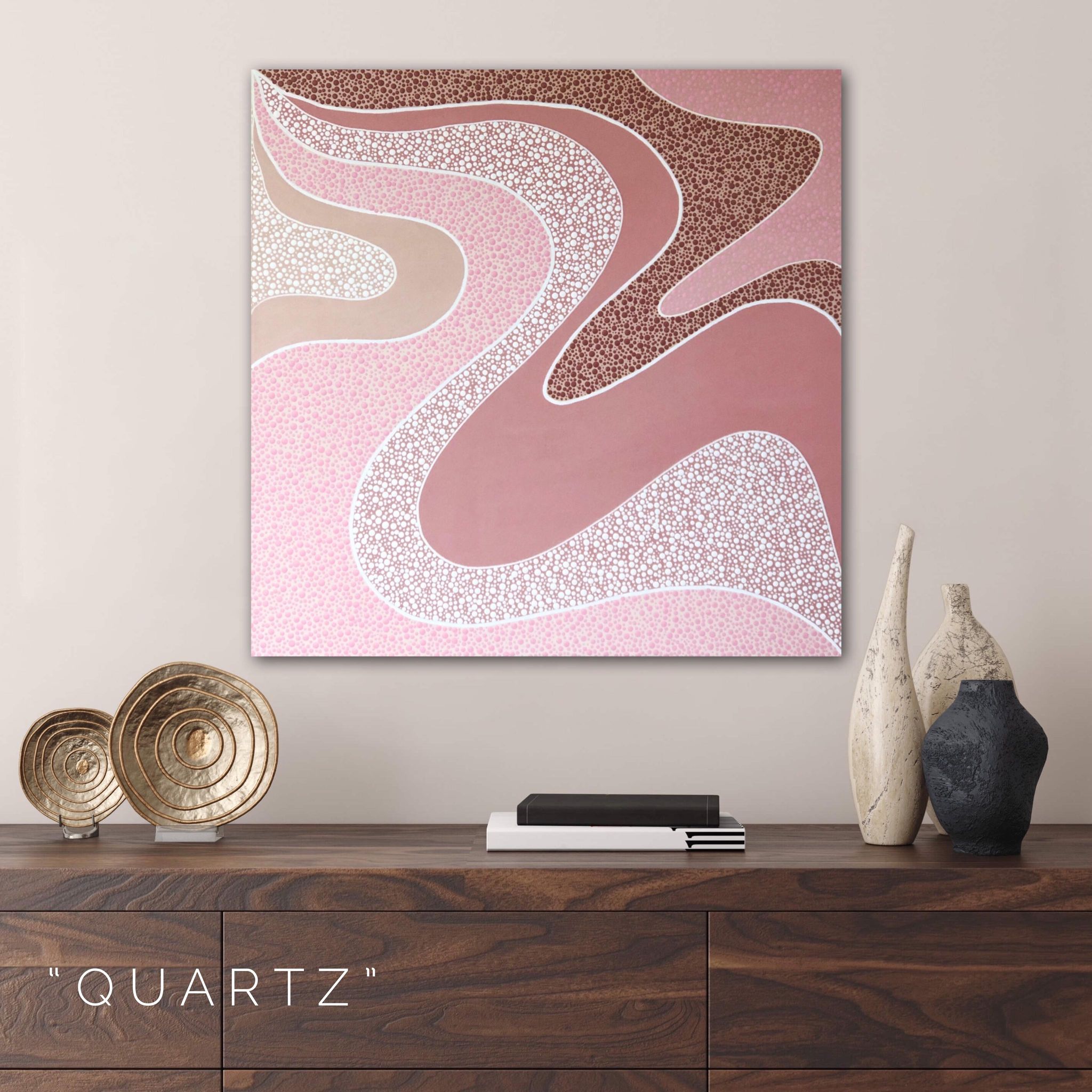QUARTZ - Unique & Original Hand Painted Artworks | Nikki Silk ...