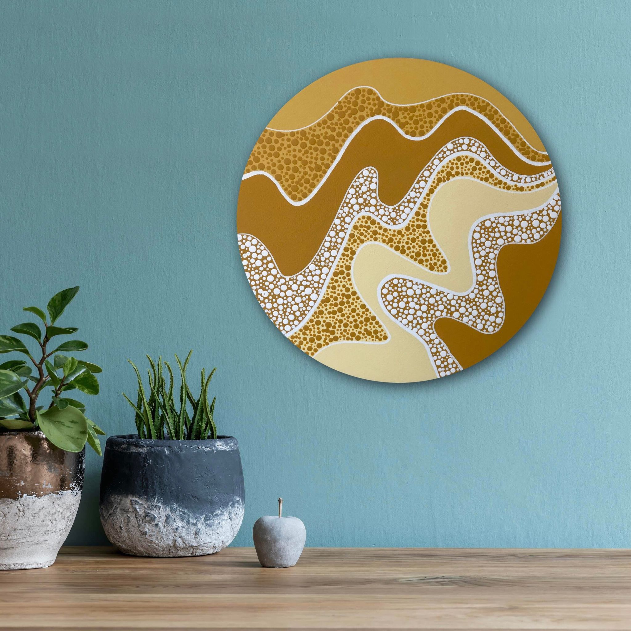 WATTLE - Unique & Original Hand Painted Artworks | Nikki Silk ...