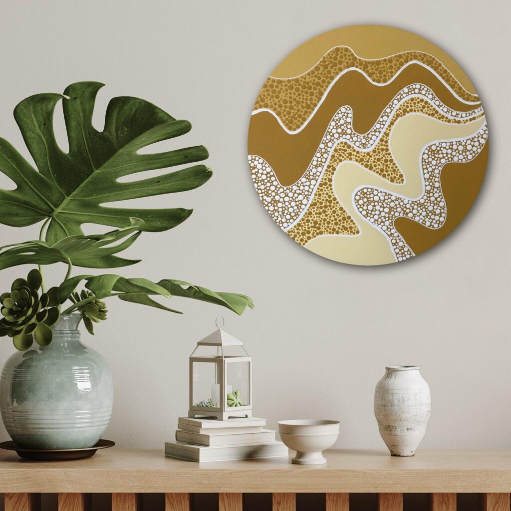 WATTLE - Unique & Original Hand Painted Artworks | Nikki Silk ...