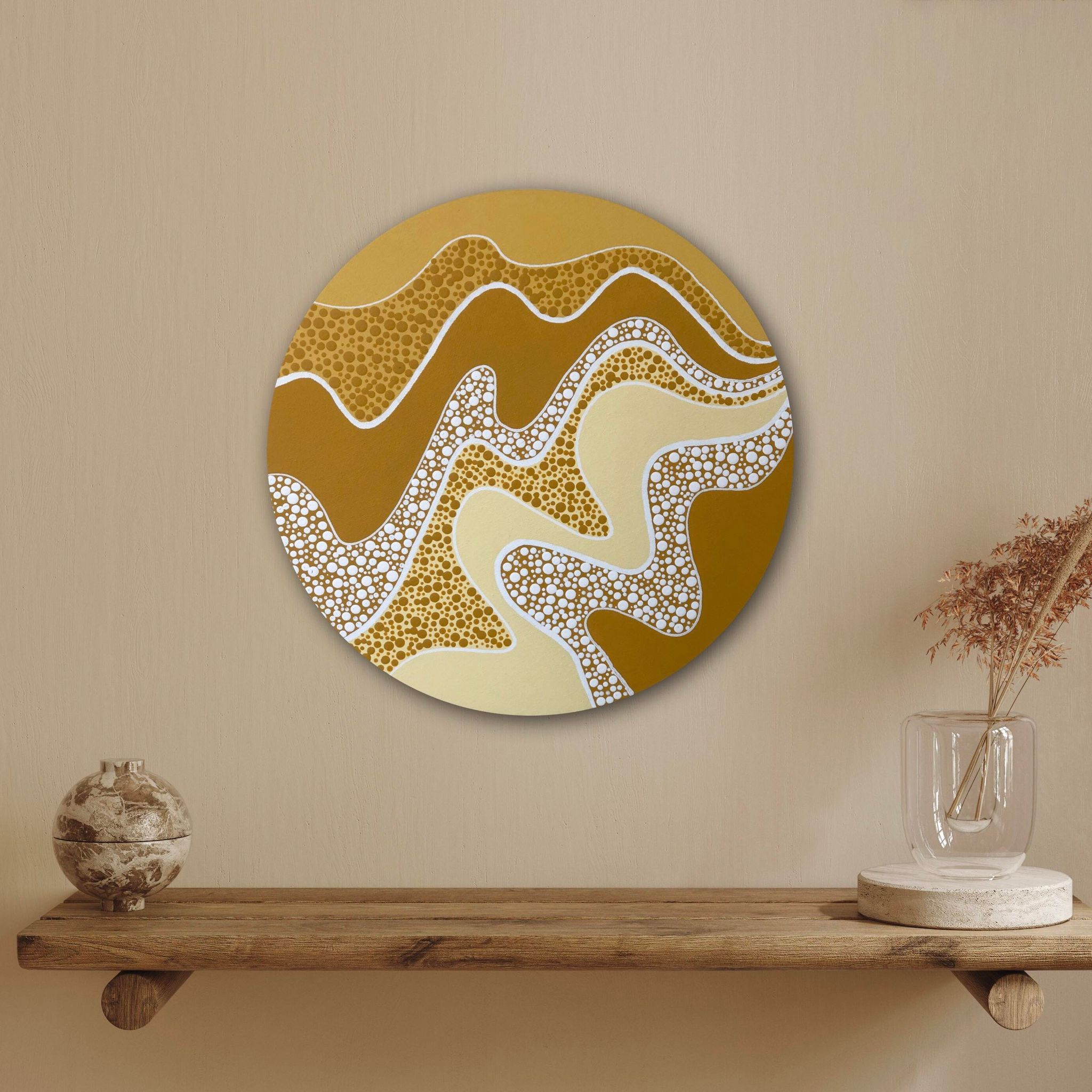 WATTLE - Unique & Original Hand Painted Artworks | Nikki Silk ...