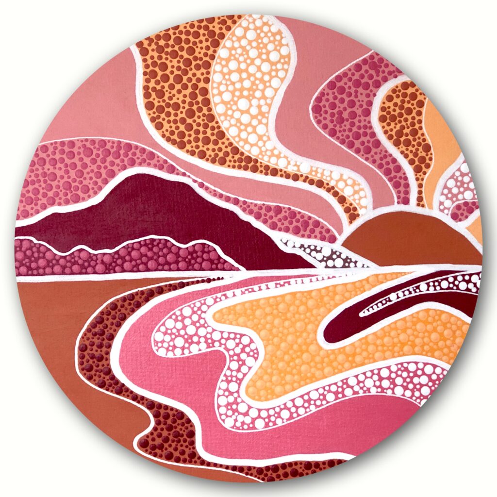 BASK - Unique & Original Hand Painted Artworks | Nikki Silk | Brisbane ...