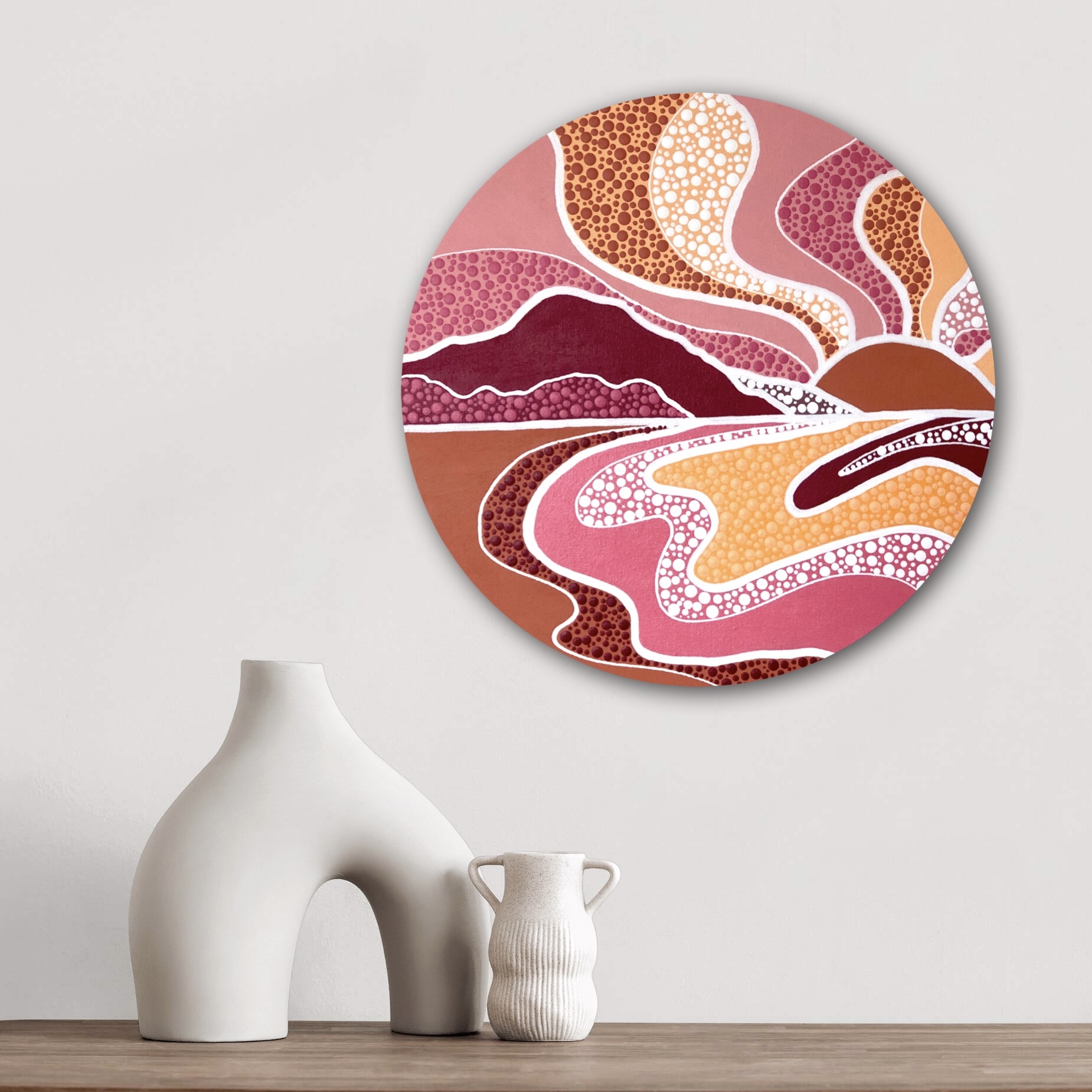 BASK - Unique & Original Hand Painted Artworks | Nikki Silk | Brisbane ...