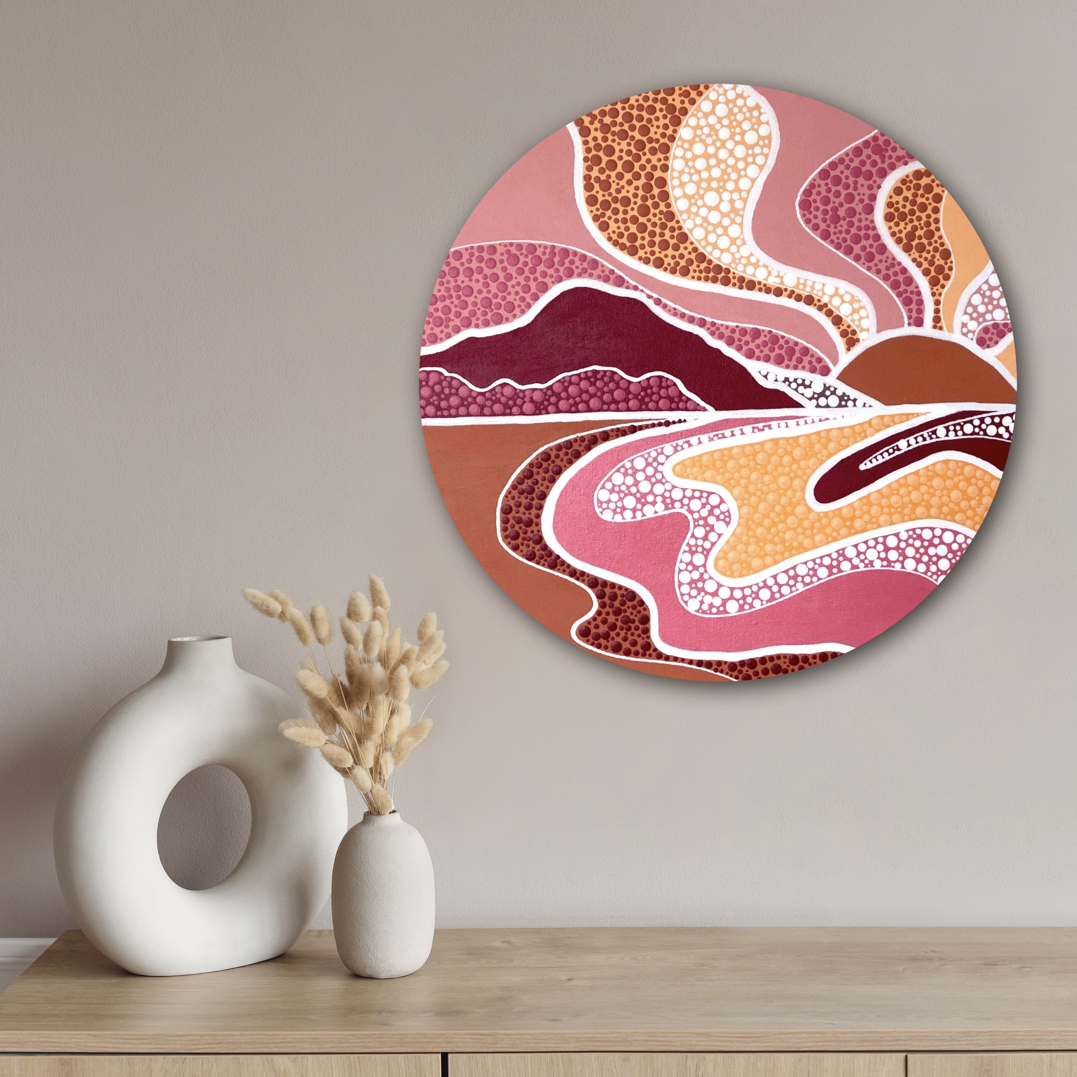 BASK - Unique & Original Hand Painted Artworks | Nikki Silk | Brisbane ...