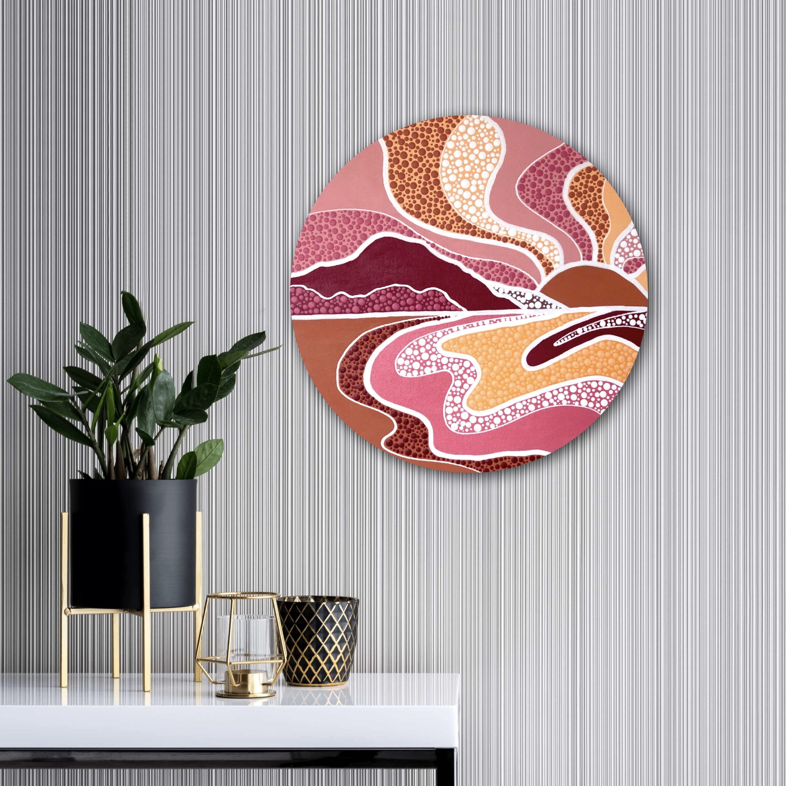 BASK - Unique & Original Hand Painted Artworks | Nikki Silk | Brisbane ...