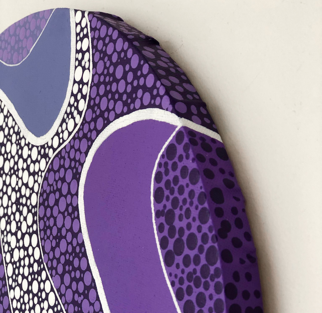 PERIWINKLE - Unique & Original Hand Painted Artworks | Nikki Silk ...