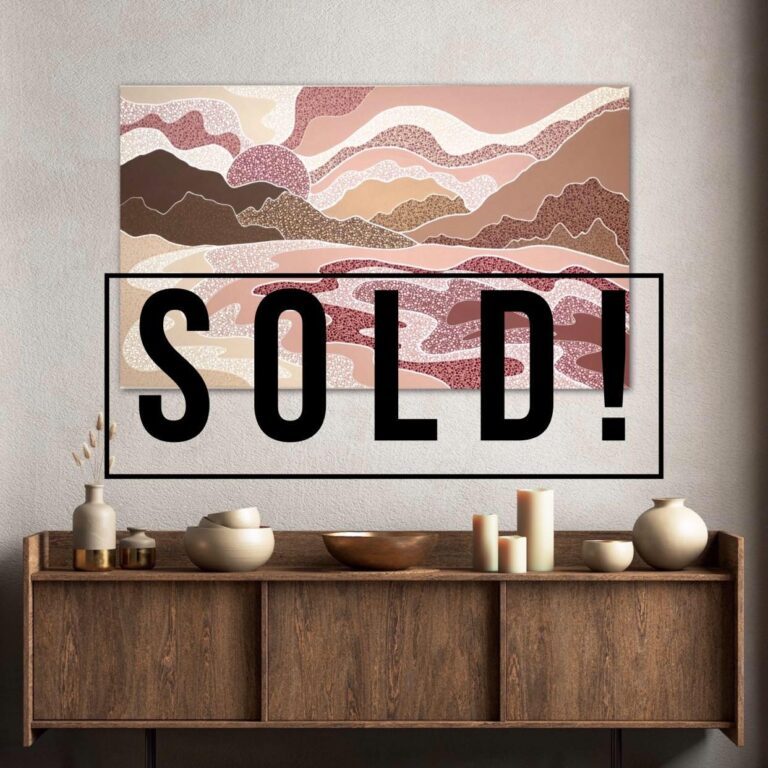 TRANQUIL BAY - Unique & Original Hand Painted Artworks | Nikki Silk ...