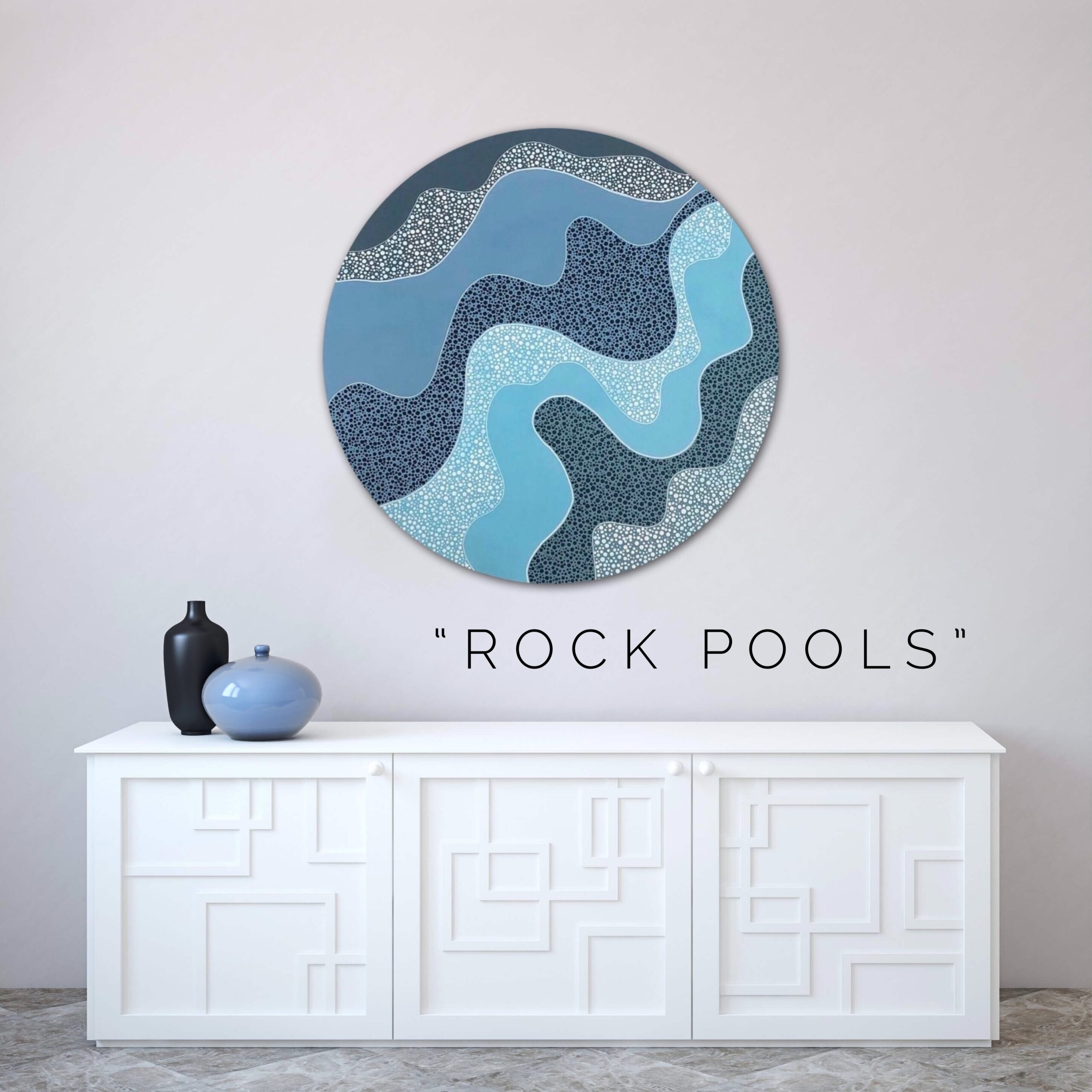 ROCK POOLS - Unique & Original Hand Painted Artworks | Nikki Silk ...