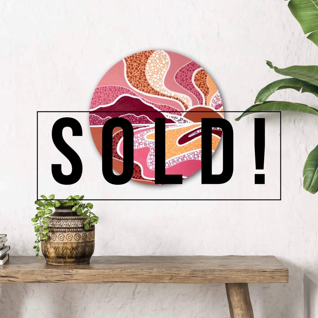 BASK - Unique & Original Hand Painted Artworks | Nikki Silk | Brisbane ...