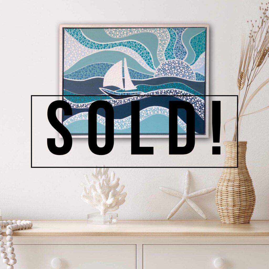 SAILS - Unique & Original Hand Painted Artworks | Nikki Silk | Brisbane ...