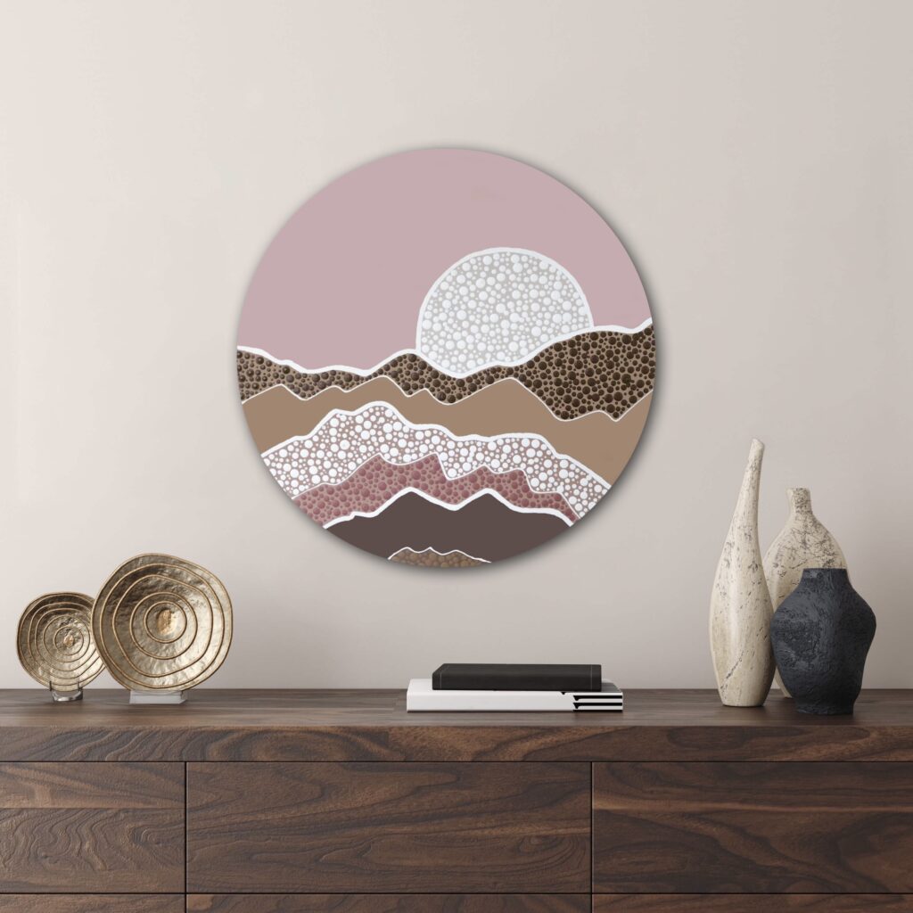 MOJAVE - Unique & Original Hand Painted Artworks | Nikki Silk ...