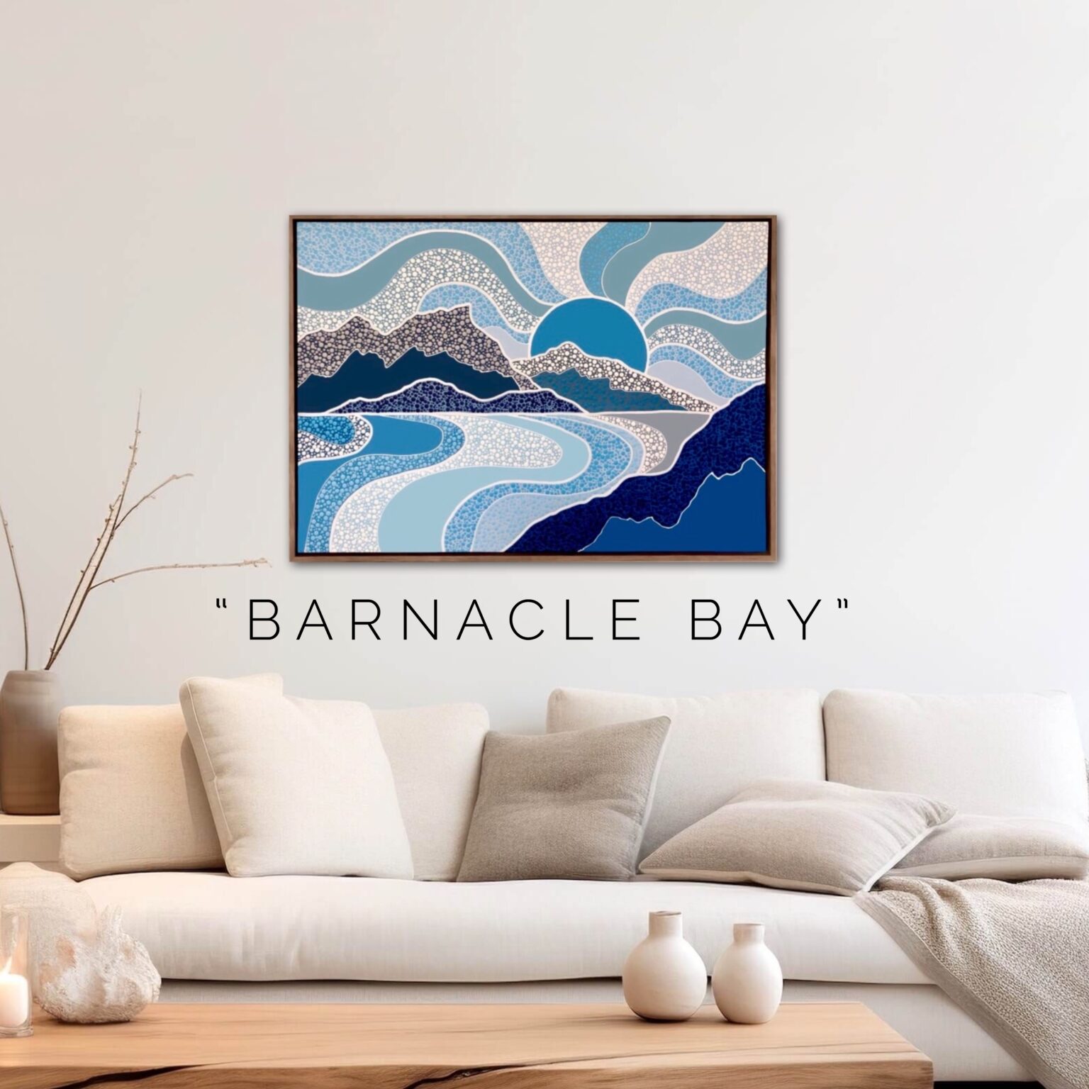 BARNACLE BAY - Unique & Original Hand Painted Artworks | Nikki Silk ...